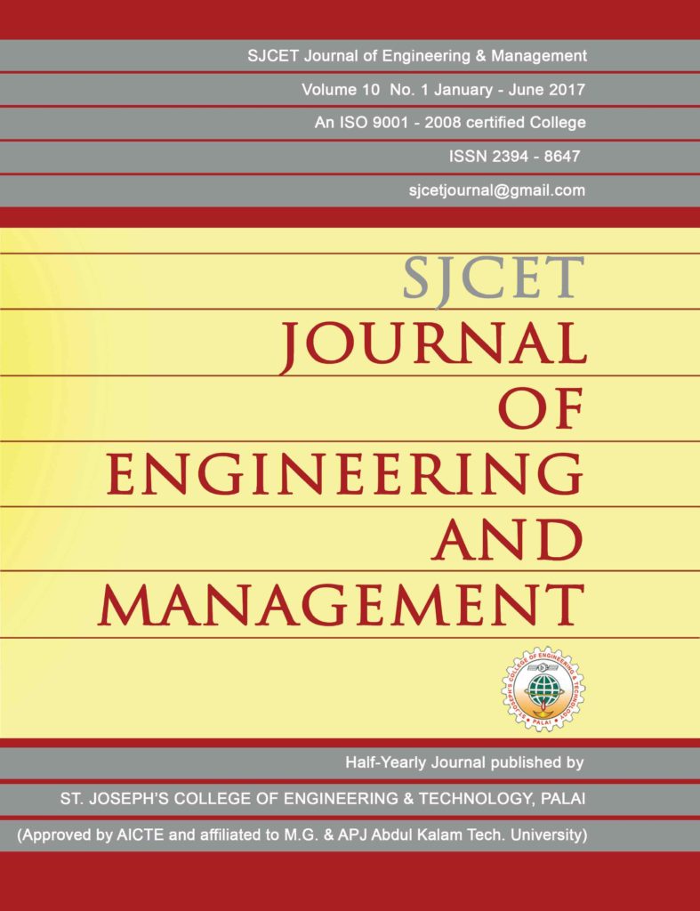 Publications – SJCET Palai – SJCET Palai