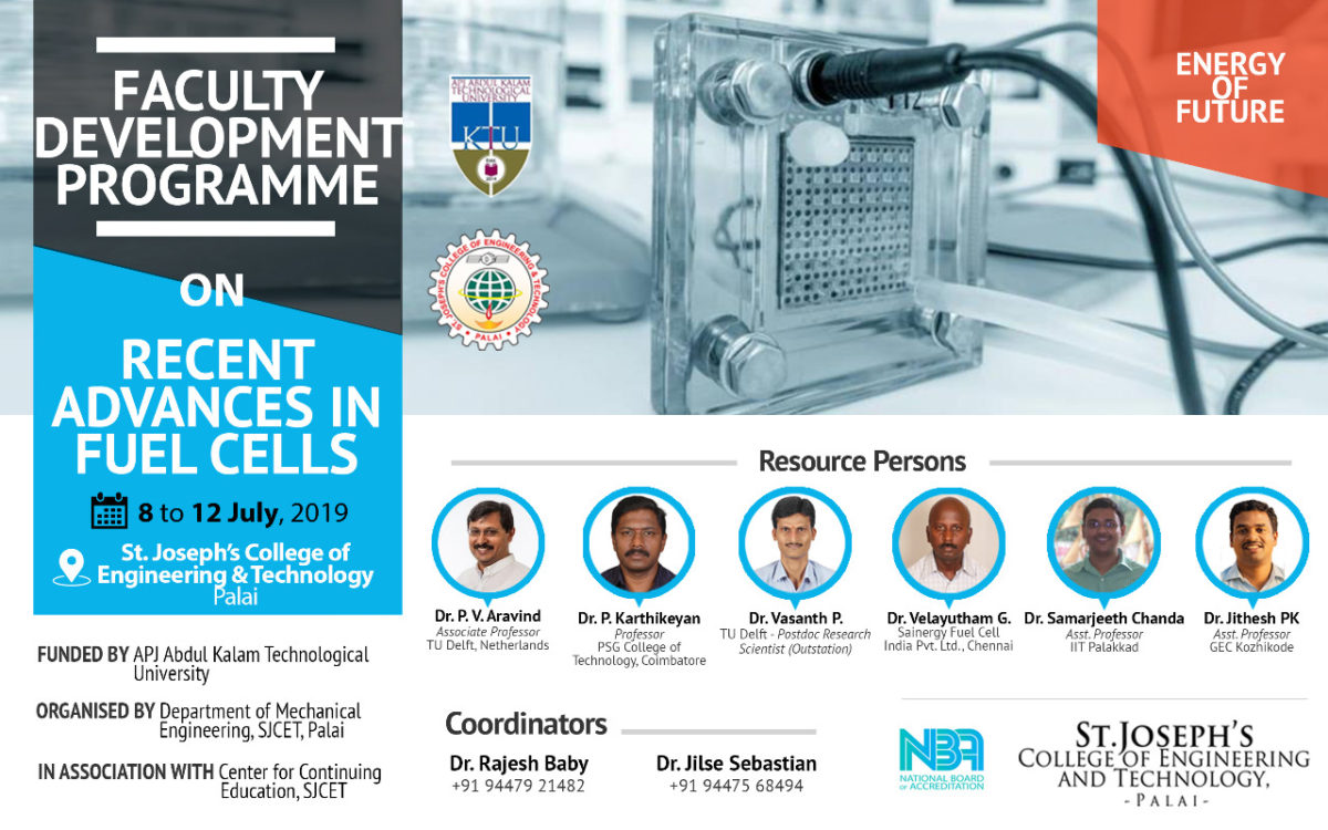 Faculty Development Program’s(FDP) – SJCET Palai
