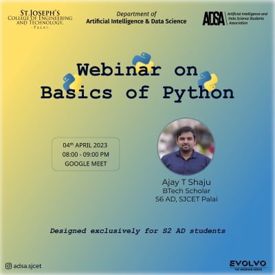 Artificial Intelligence And Data Science – SJCET Palai