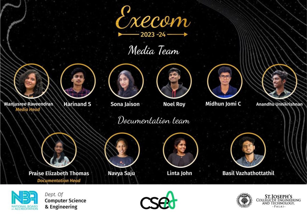 COMPUTER SCIENCE AND ENGINEERING ASSOCIATION (CSEA) – SJCET Palai