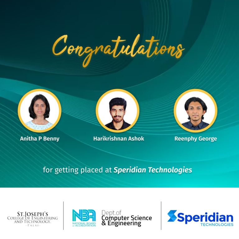 Department of Computer Science and Engineering – SJCET Palai