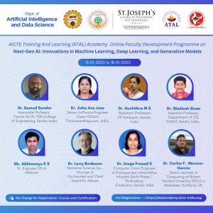 6 Days Online ATAL FDP on Next-Gen AI: Innovations in Machine Learning ...